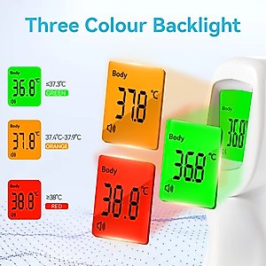 Bundle of Berrcom Digital Contactless Thermometer JXB-178 & Berrcom Digital Thermometer DT008