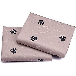 Generic Washable Dog Pee Pads,Puppy Pads,Reusable Pet Training Pads,Large Dog Pee Pad,Waterproof Pet Pads for Dog Bed Mat,Super Absorbing Whelping Pads,2 Pack 36X41, Gray