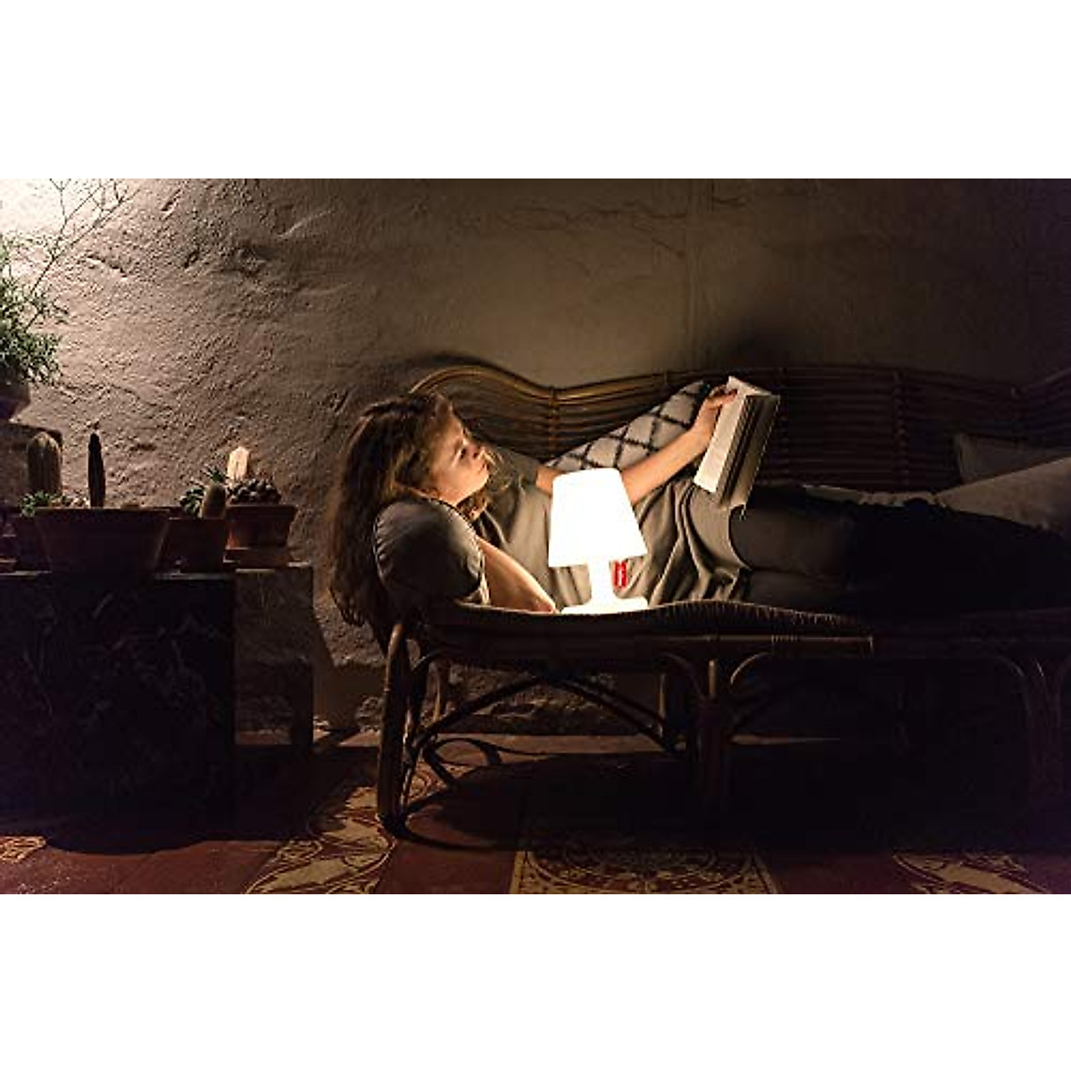 Fatboy Edison The Petit Rechargeable LED Lamp Version 2.0 (2 Pack), Polypropylene, White