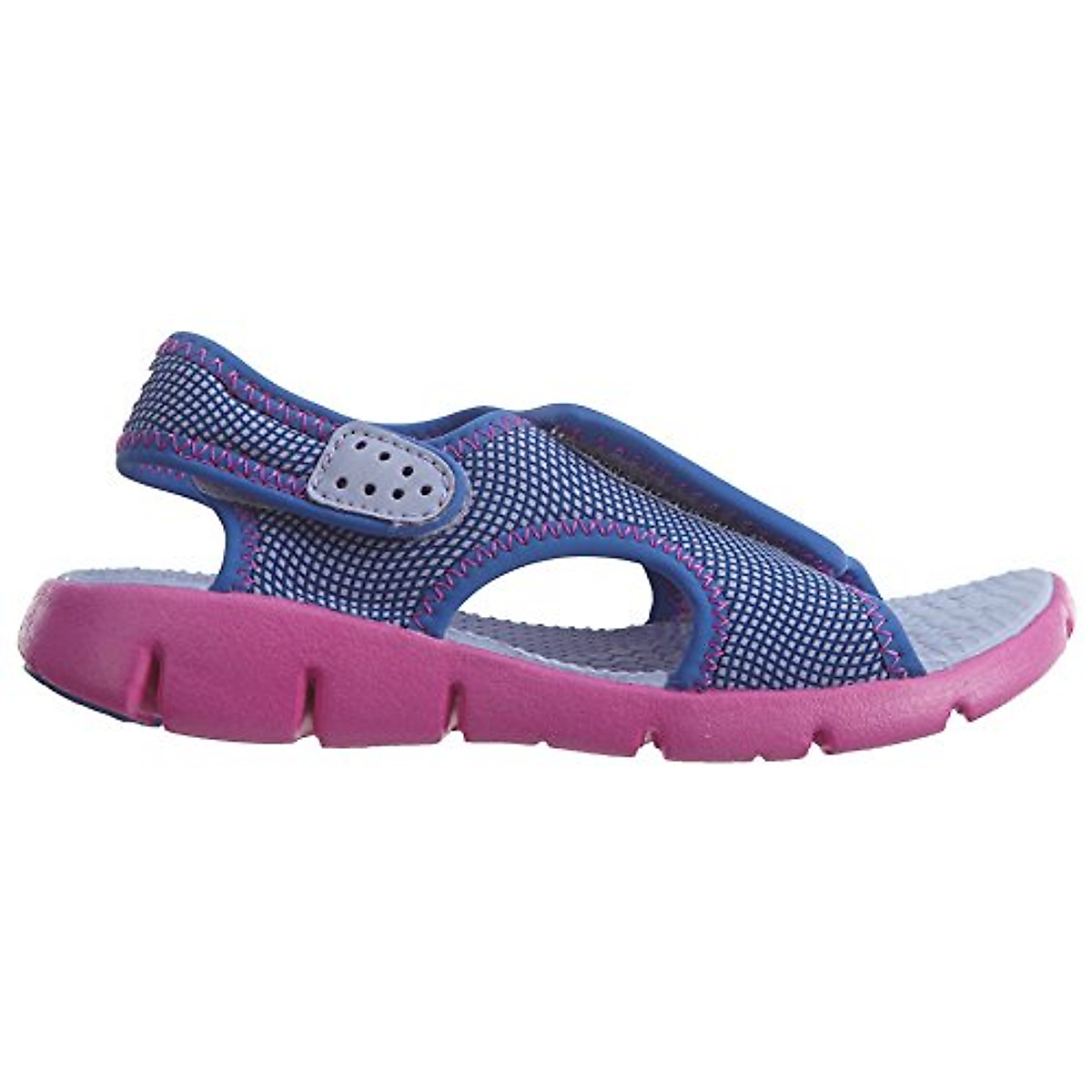 Nike Sunray Adjust 4 Boys (GS/PS) Shoes Hydrangeas/Comet Blue/Pink 386520-504 (4 M US)