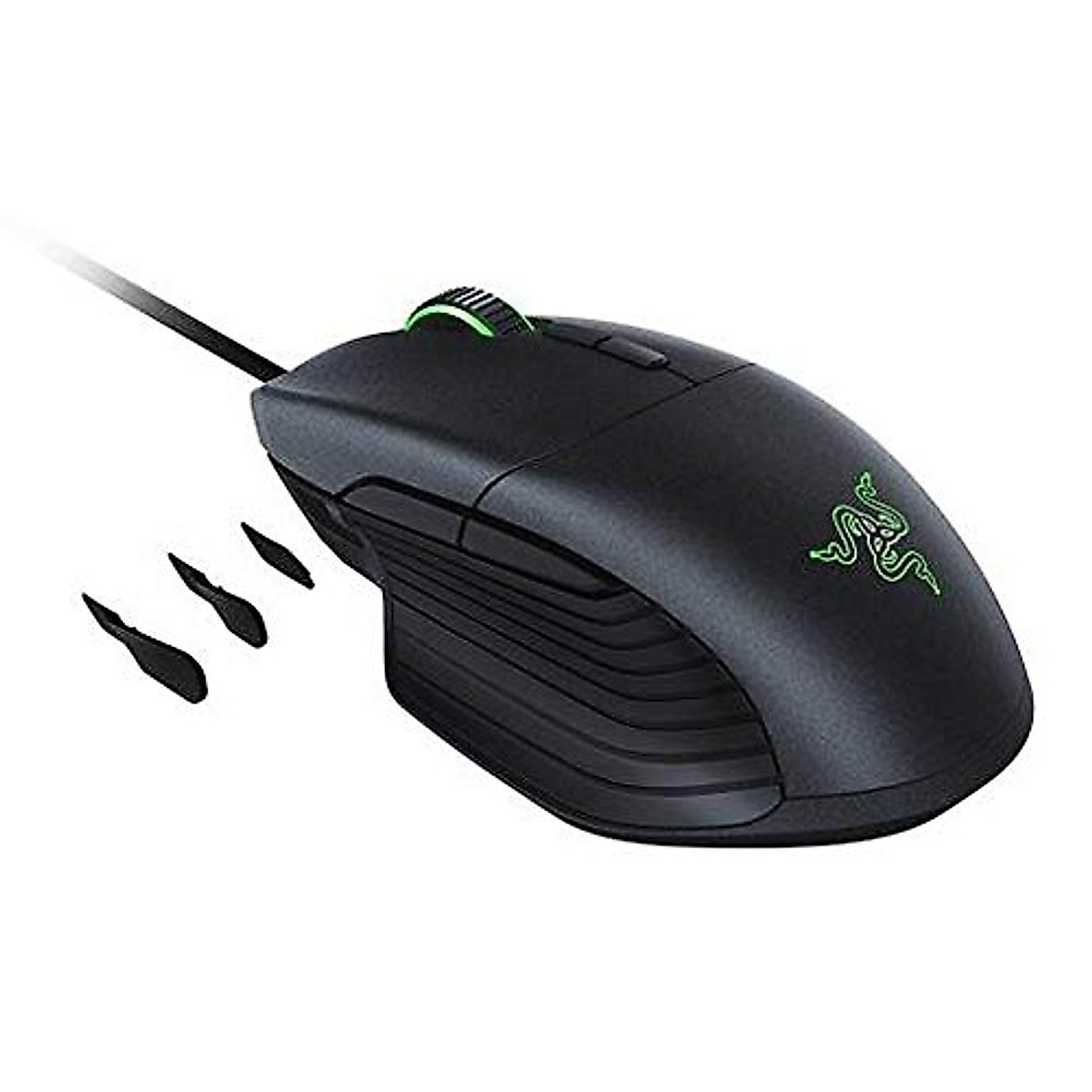 Razer Basilisk Gaming Mouse: 16,000 DPI Optical Sensor - Chroma RGB Lighting - 8 Programmable Buttons - Mechanical Switches - Customizable Scroll Resistance - Classic Black
