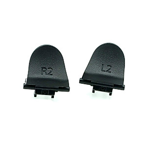 UOPTR L2 R2 Trigger Springs Button Set Replacement Part for PS4 PRO Playstation 4 (JDS-040 JDM-040) black