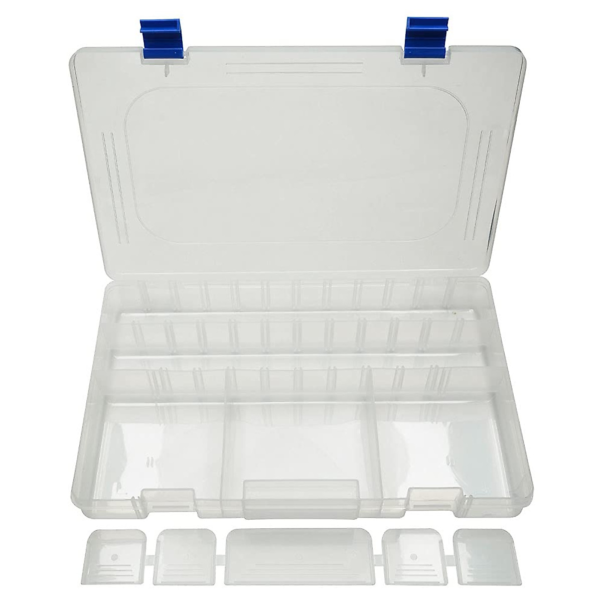 Beadsmith Plastic Organizer Box 14 x 9 x 1-7/8"
