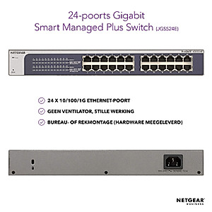 NETGEAR ProSafe Plus JGS524Ev2 - Switch - Nicht verwaltet