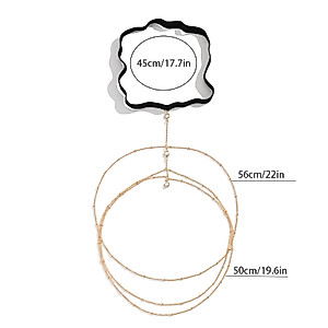 Sexy Multi-layer Pearl Pendant Leg Chain Summer Beach Adjustable Thigh Chain Jewelry Bikini Body Thigh Chain Jewelry for Women
