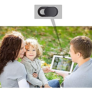 Camera Cover 6 PCS， Webcam Cover Slide，Ultra-Thin Webcam Cover Slide for Laptop, MacBook, PC, Cell Phone and More Accessories，Protect Your Privacy and Security