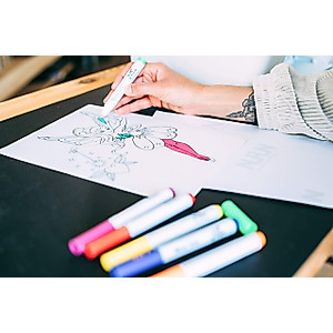 NuFun Activities Mess Free Paper - Kids Create No Mess Wonders with Special Coloring Paper, Gift for Kids, 50 Blank Pages