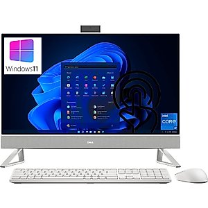 Dell Inspiron 7710 27" FHD Touchscreen AlO, i7-1255U, 16GB , 512GB, 1TB HDD, GeForce MX550, Win 11 Pro (Renewed)