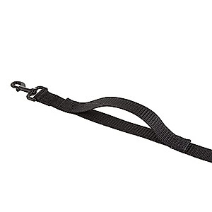 KONG Max HD Traffic Handle Ultra Durable Quick Control Leash 6' (Black)