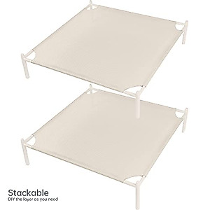 DOBMIT Stackable Laundry Drying Rack, Herb Drying Rack Sweater Drying Rack Mesh Clothes Drying Rack, 8-Layer