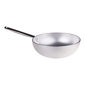 Pentole Agnelli Aluminium Professional 5 Mm. Radiant Wok with 1 Handle, Diameter 32 cm.