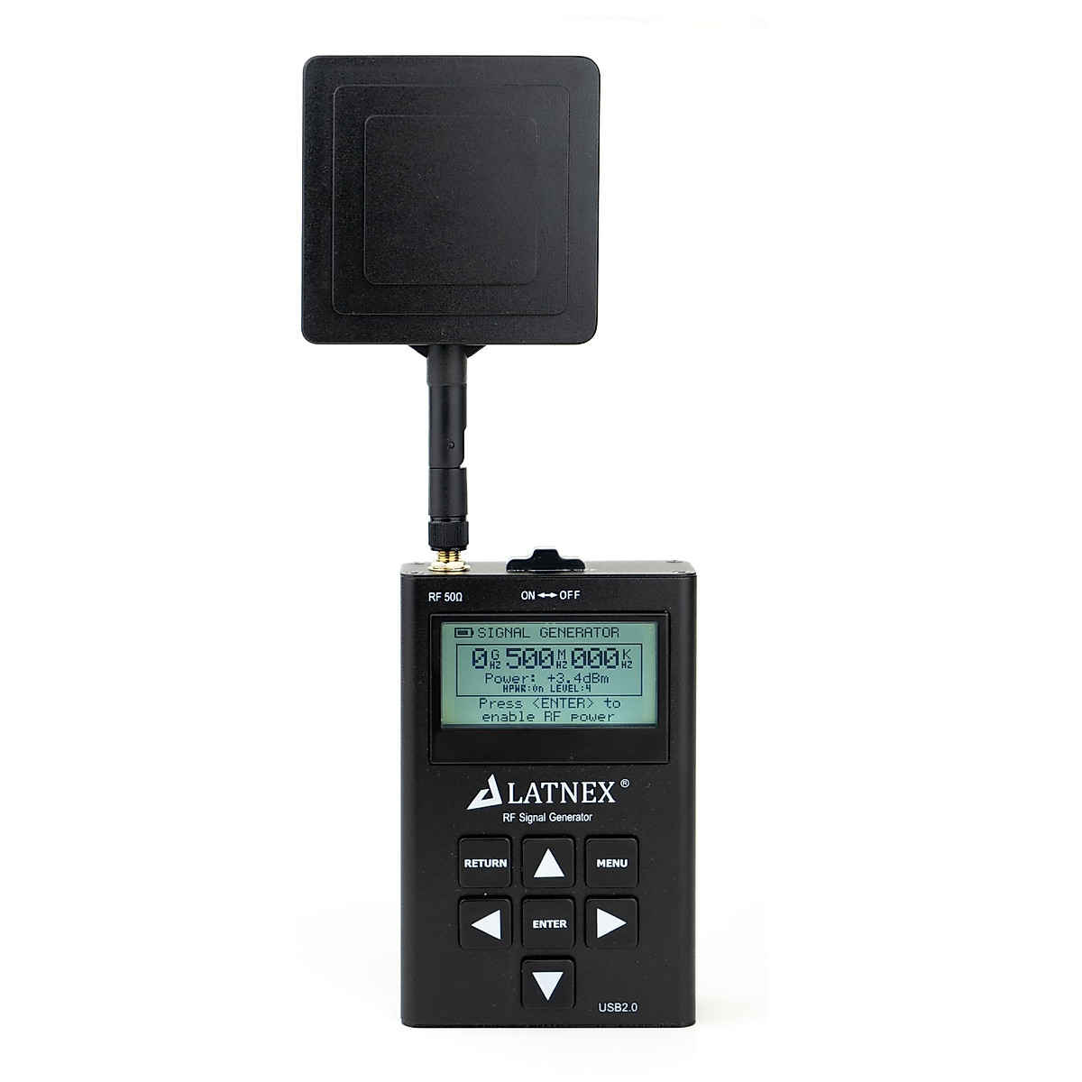 EMRSS Directional Patch 5.8Ghz SMA Articulated Antenna for RF Explorer