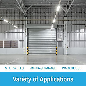 CLEANLIFE LED Vapor Tight Light Fixture 4ft, LED Wet Location Light, 4' Waterproof LED Shop Light Fixture Long, for Outdoor Cold Storage, Walk Ins, Garage, Freezer Light, Surface Mount, Instant On