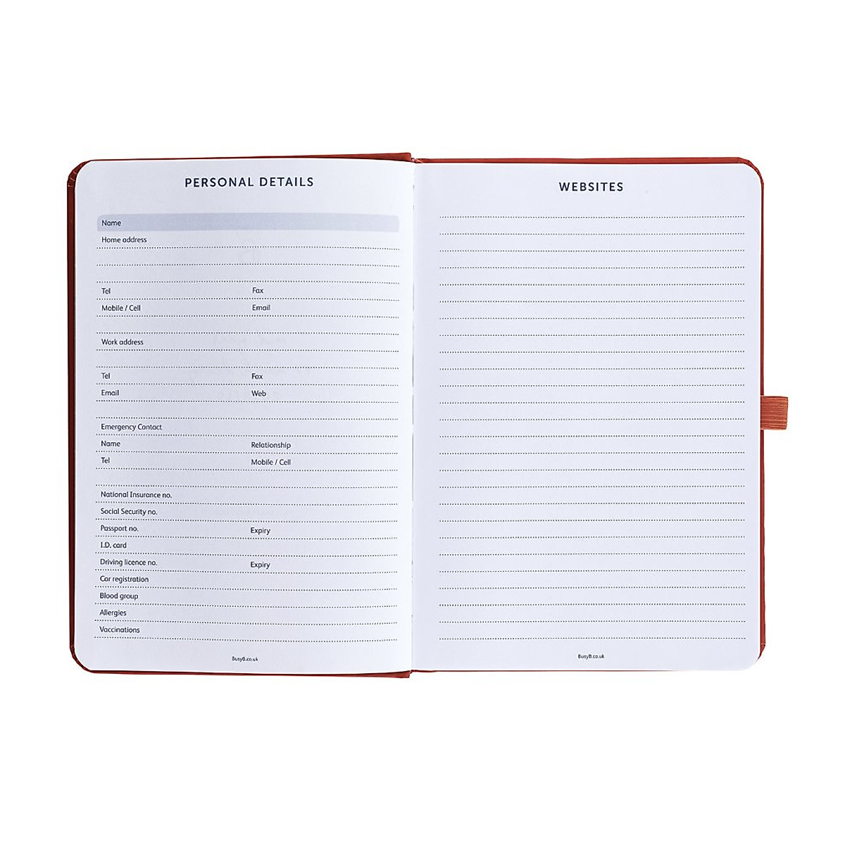 Busy B 17 Month 2018-19 Mid Year Diary - Week-to-View Agenda with timetables and Notes