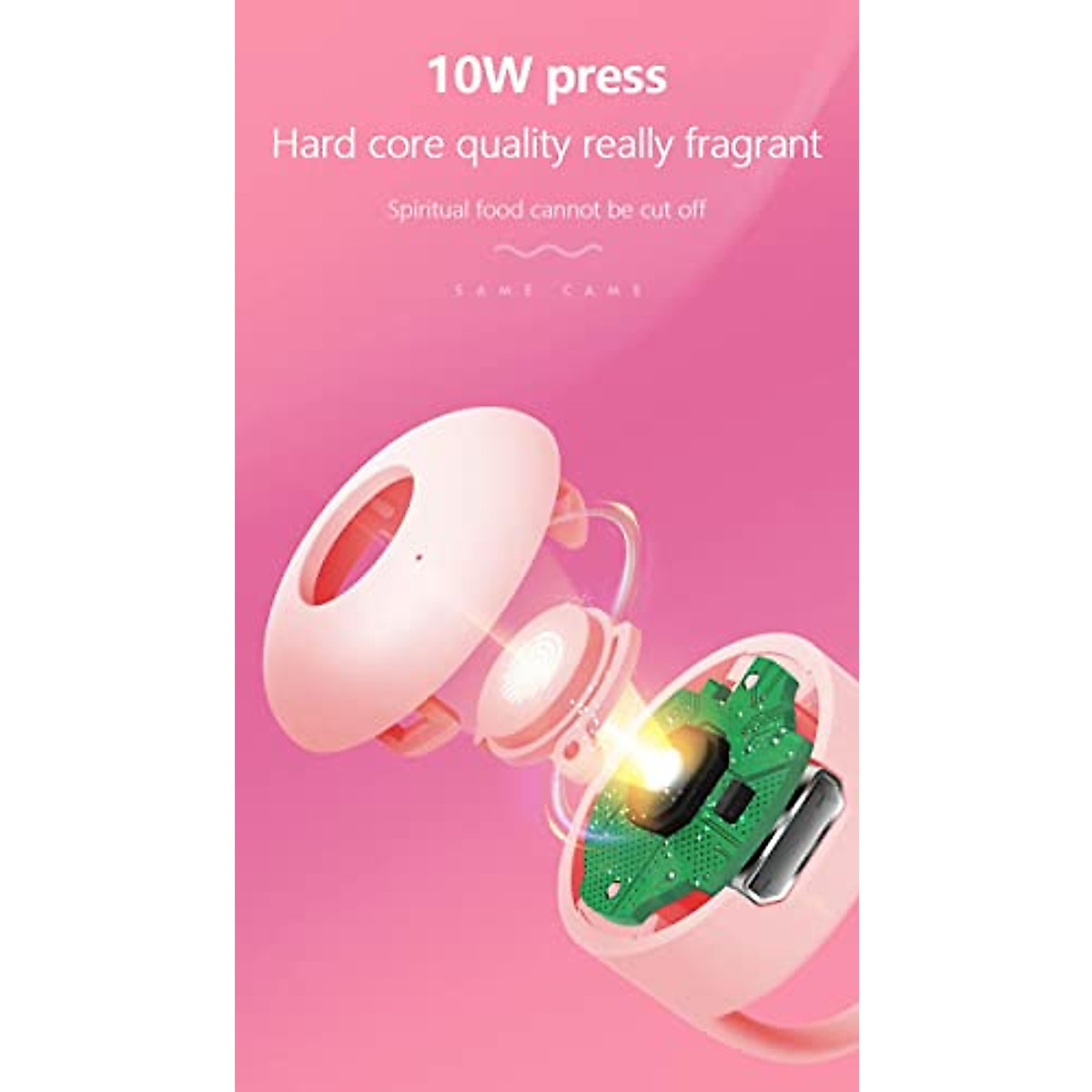 Social Media Swiper Bluetooth Device Lazy Scrolling for Tiktok, Instagram, Snapchat and Facebook (Pink)