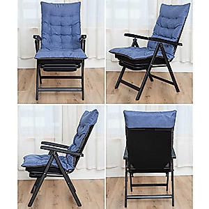ABaippj Zero Gravity Chair, Reclining Lounge Chair with Removable Cushion for Indoor and Outdoor, Ergonomic Patio Recliner Folding Reclining Chair