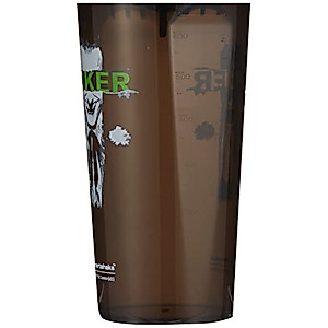 Smartshake Lite The Joker Protein Shakes Bottle 800ml – BPA Free Leakproof Gym Smart Shaker Bottle Cup for Protein Powder, DC Comics Batman Joker Merchandise Gifts