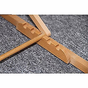 EJiaDuola 25x19 Inch Drafting Table, Solid Wood Artist Drawing Desk, Art Craft Table with Adjustable Height and Tiltable Tabletop for Artwork, Graphic Design, Reading