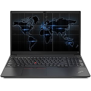 Lenovo ThinkPad E15 Gen 2 Business Laptop, 15.6" Full HD Touchscreen, Intel Core i7-1165G7 Processor, 32GB DDR4 RAM, 1TB SSD, Backlit Keyboard, Wireless-AX Wi-Fi 6, Bluetooth, Windows 10 Pro, Black
