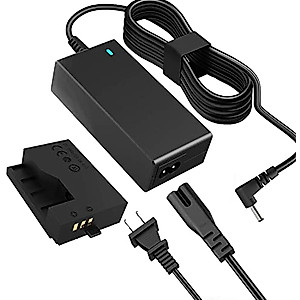 HY1C ACK-E10 AC Power Adapter DR-E10 LP-E10 Dummy Battery Kit for Canon EOS Rebel T7 T6 T5 T3 1100D 1200D 1300D 1500D 2000D Cameras