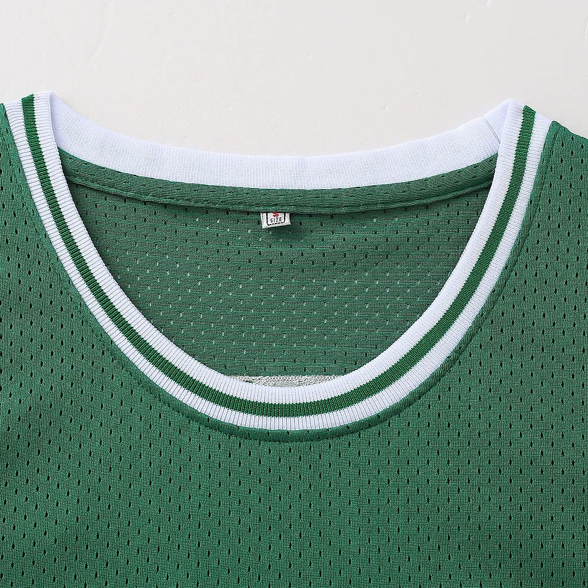 Kobejersey 14 Bel Air Academy Basketball Jersey S-XXXL (Green, XL)