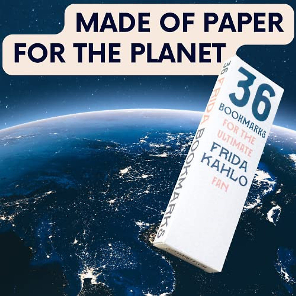 36-Pack of Frida Kahlo Paper Bookmarks. Perfect for Art Lovers, Feminists, and Culture Enthusiasts. These Colorful and Inspiring Bookmarks Feature Quotes by The Iconic Mexican Artist.