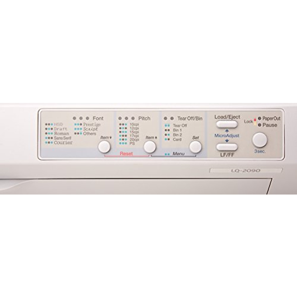 Epson LQ-2090 24PIN 529CPS-DOTPR WCAR ( C11C559001 )