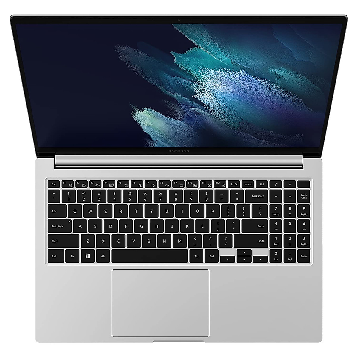 SAMSUNG 2022 Galaxy Book 15.6" FHD Business Laptop, Intel Quad-Core i5-1135G7 (Beat i7-1065G7), 8GB LPDDR4X RAM, 256GB PCIe SSD, WiFi 6, BT 5.1, Fingerprint Reader, Mystic Silver, Windows 10 Pro