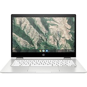 HP Chromebook x360 14b-ca0023dx 14 inches Touchscreen 1366 x 768 Intel Pentium Silver N5000 1.1GHz 4GB RAM 64GB eMMC ChromeOS (Renewed)