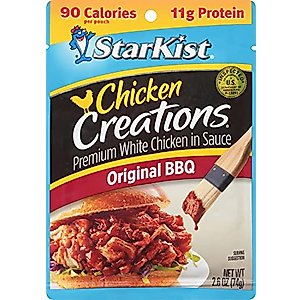 StarKist Chicken Creations Classic BBQ, 2.6 Oz, Pack of 12