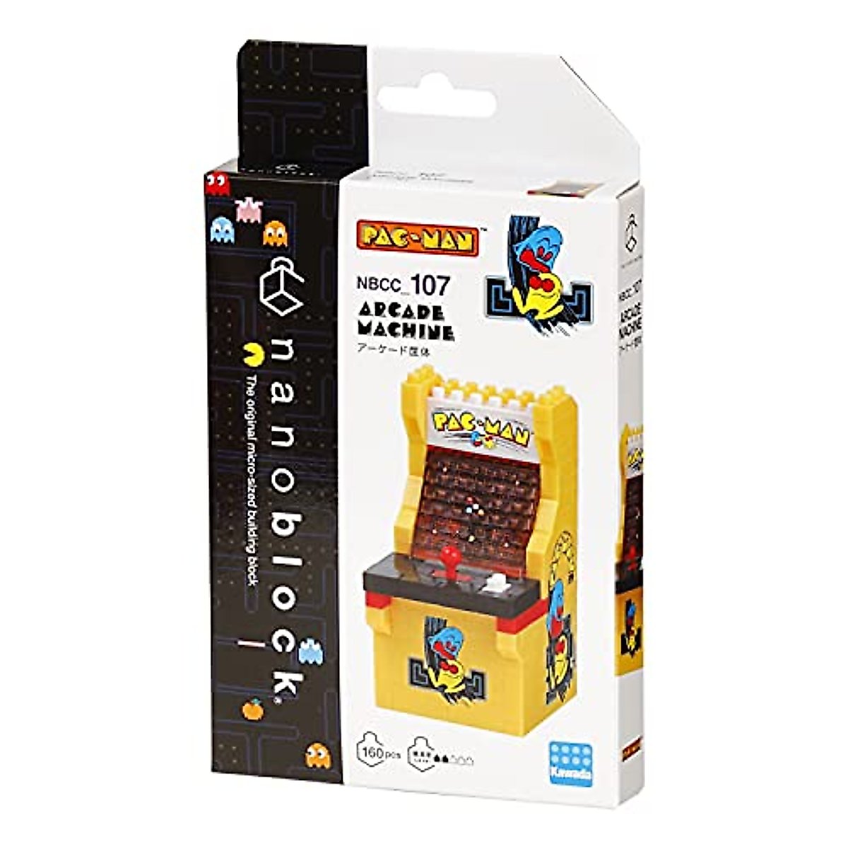 nanoblock - PAC-Man Arcade Machine, Character Collection Series Building Kit