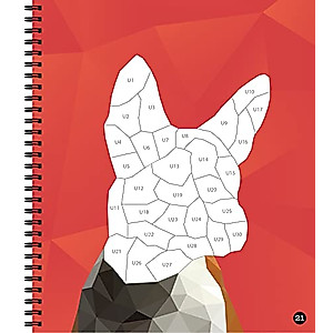 Brain Games - Sticker by Number: Dogs (28 Images to Sticker)