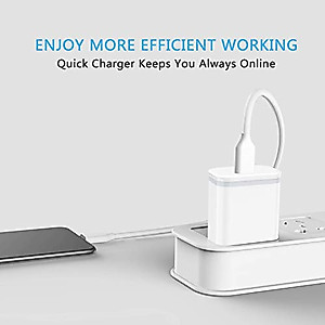 LUOATIP 20W USB C Fast Charger for iPhone 14/14 Plus/14 Pro/14 Pro Max, PD 3.0 Wall Plug USBC Charging Cube Power Delivery Block Adapter for iPhone 13 12 11 Pro Max SE 2020, Pad Pro, AirPods Pro