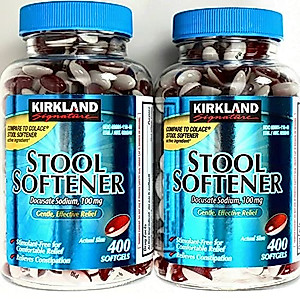 Kirkland Signature Stool Softener 100 mg, 400 Softgels