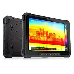 Dell Latitude 12 7000 7202 RUGGED 11.6 inches HD TouchScreen Outdoor Business Tablet - Intel Core M-5Y71, 256GB SSD, 8GB RAM, 2 Webcam, Windows 10 Pro - Warranty 2021 (Renewed)