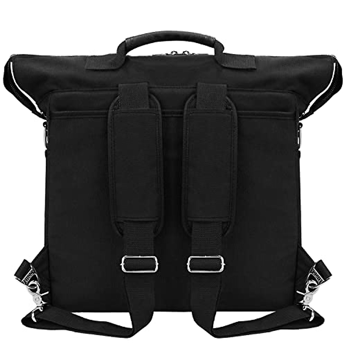 3 In 1 Travel Laptop Shoulder Bag Backpack for iPad Pro 12.9, Surface Pro X/9/8/7, Galaxy Tab S9 S8 S7 Plus
