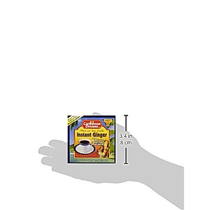 Caribbean Dreams Instant Ginger Tea Un-Sweetened, 0.14 Oz, 14 Sachets