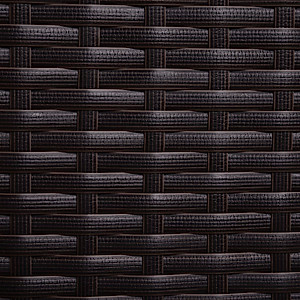 Outsunny Patio Wicker Pool Caddy, PE Rattan Storage Cabinet Organizer, Outdoor Towel Rack for Pool with 3 Large Drawers and Weather-Fighting Material, Brown