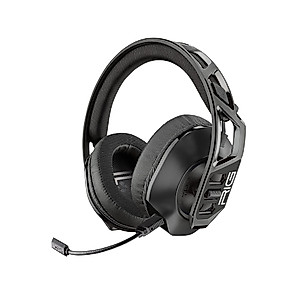 RIG 700HS Ultralightweight Wireless Gaming Headset with Removable Noise Canceling Microphone for Playstation PS4, PS5, Nintendo Switch (docked), PC, USB - Black
