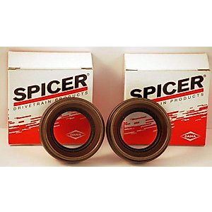 Two Spicer Front Inner Axle Seals for 03-17 Jeep TJ/JK Wrangler Rubicon Dana 44