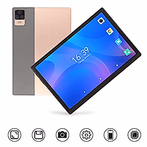 Naroote HD Tablet, 10.1 Inch Gaming Tablet 7000mAh for Office (US Plug)