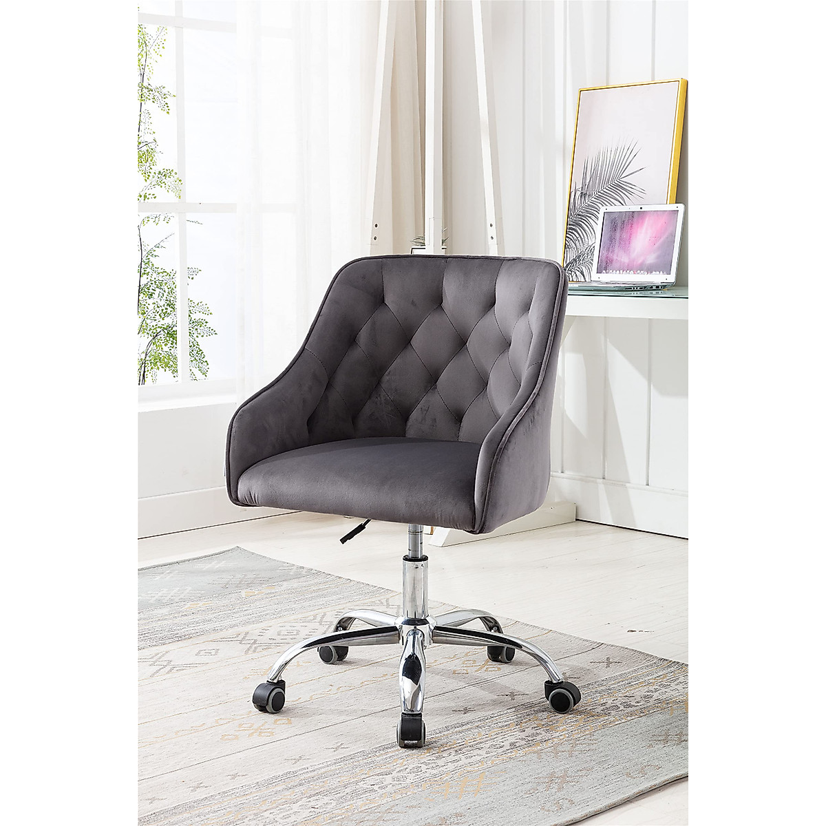 KUIKUI Shell Chair, Modern Leisure Office and Living Room Chair