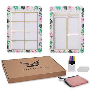 Magnetic Calendar for Refrigerator Boho, Fridge calendar magnet, Refrigerator calendar, Clear calendar for fridge