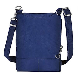 Travelon Anti-Theft Classic Light Mini Crossbody Bag (Blue)
