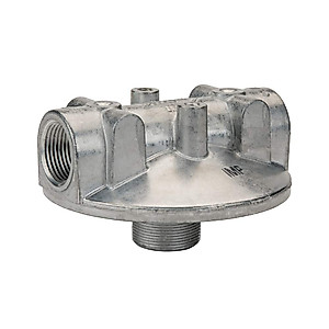 GPI Aluminum Adapter, 1 inch NPT, For 30-40 GPM (113-151 LPM), 1.5-16 UNF (GPI Genuine Accessory 906005-67)