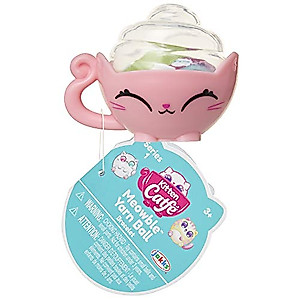 Kitten Catfé Meowble Yarn Ball Bracelet 4 Pack, Cat Ball Charms & Clasps Hidden in A Ball of Yarn to Create Your Own Friendship Bracelets with Charms! 24 to Collect in Series #1