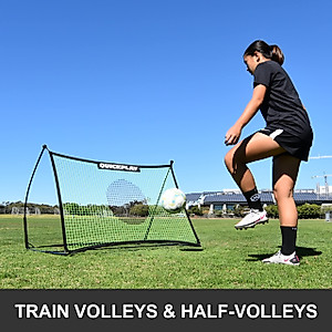 QUICKPLAY Spot Target TEKKERS Soccer Rebounder | Perfect for Team or Solo Soccer Training 5x3'