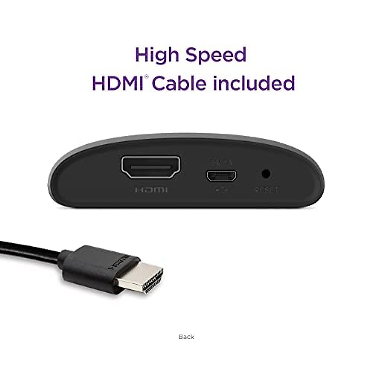 Roku Express HD Streaming Device with High-Speed HDMI Cable and Simple Remote, Guided Setup, and Fast Wi-Fi (2022) (Renewed)