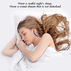 50 Pairs Ear Plugs for Sleeping, Hearing Protection Reusable Silicone Ear Plugs Noise Reduction, Individually Wrapped Earplugs for Shooting, Concerts, Swimming