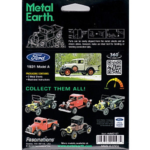 Fascinations Metal Earth 1931 Ford Model A 3D Metal Model Kit